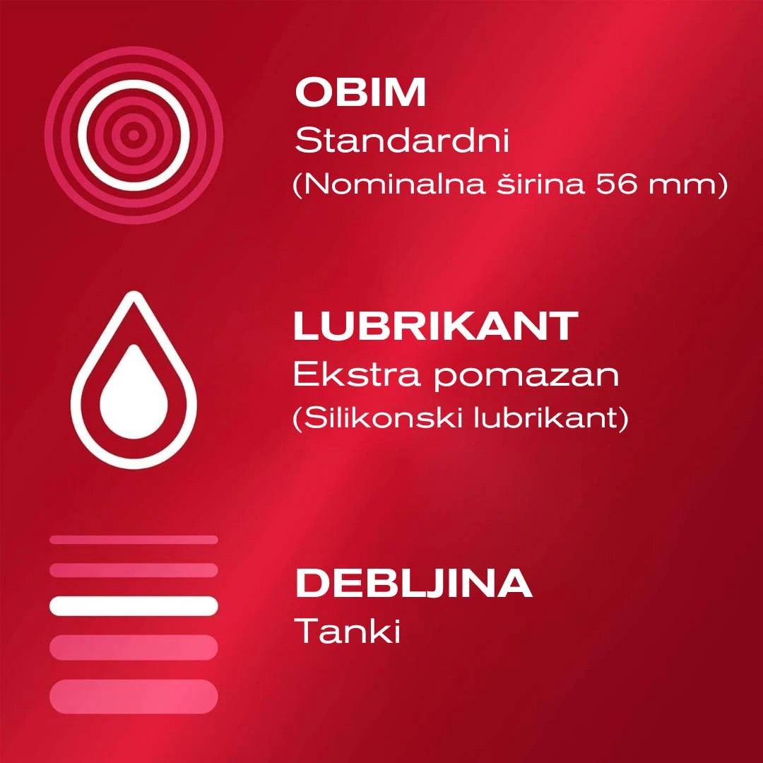 Durex® Kondomi Feel Intimate 3 Kondoma, | eApoteka