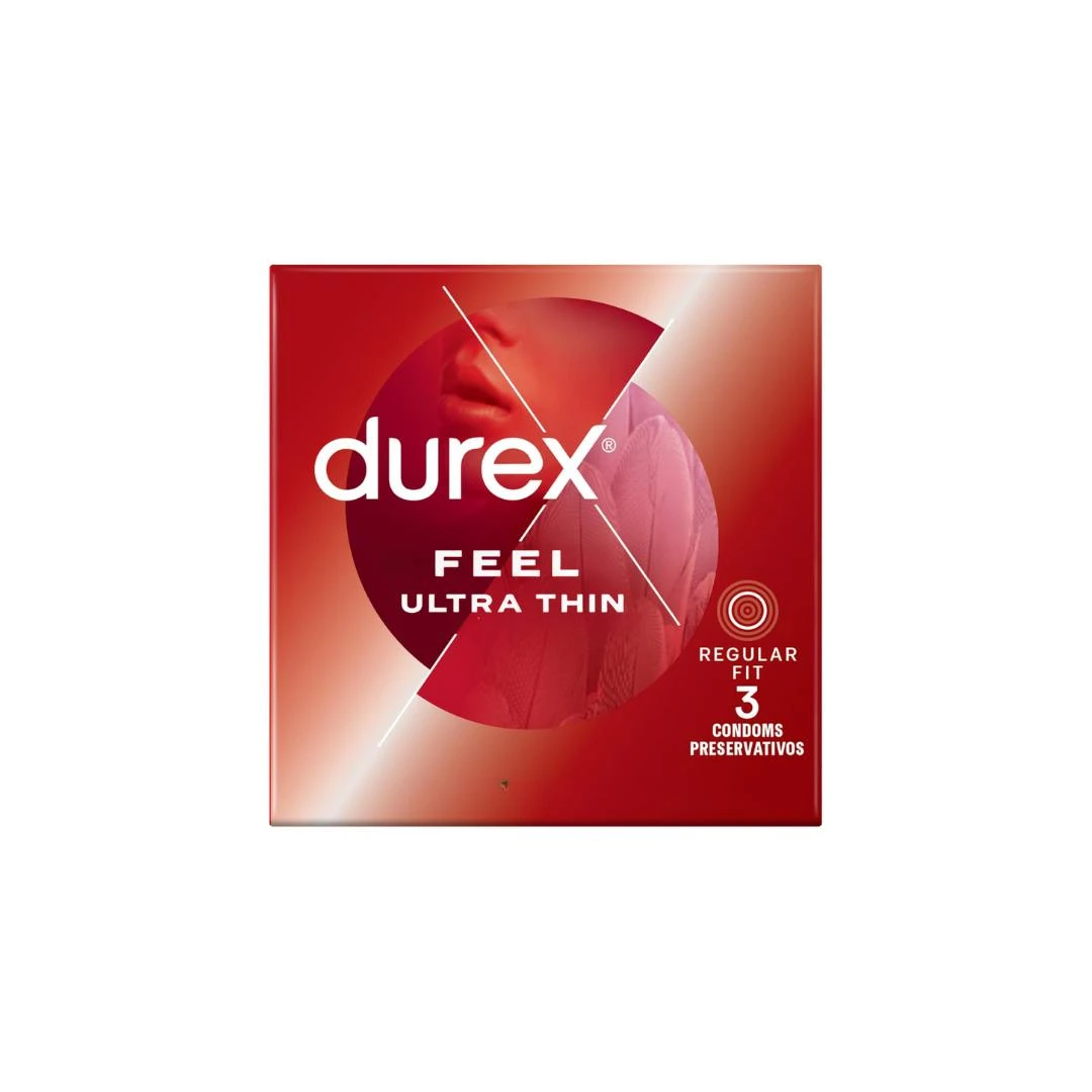 Durex® Kondomi Feel Thin Ultra 3 Kondoma, | eApoteka