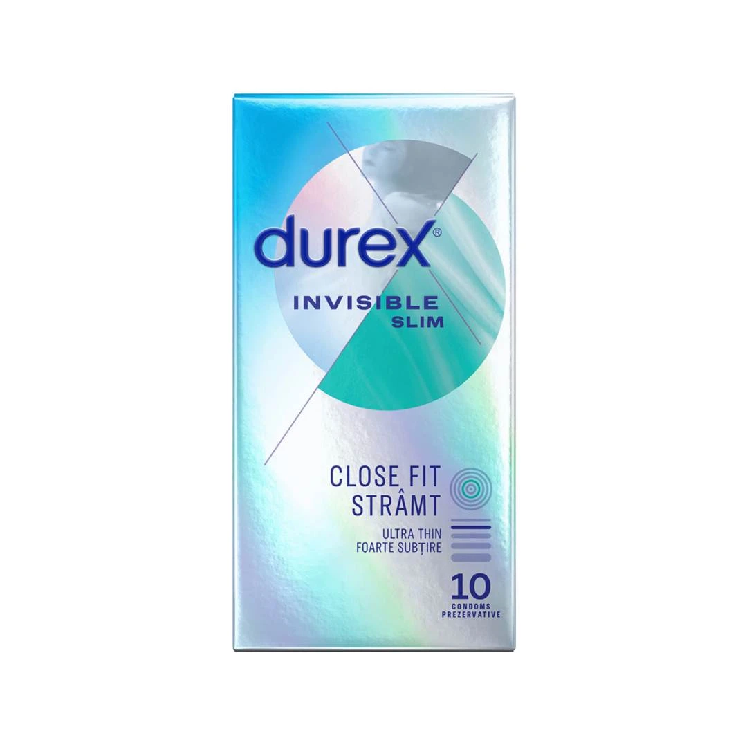 Durex® Kondomi Invisible SLIM 10 Kondoma, | eApoteka