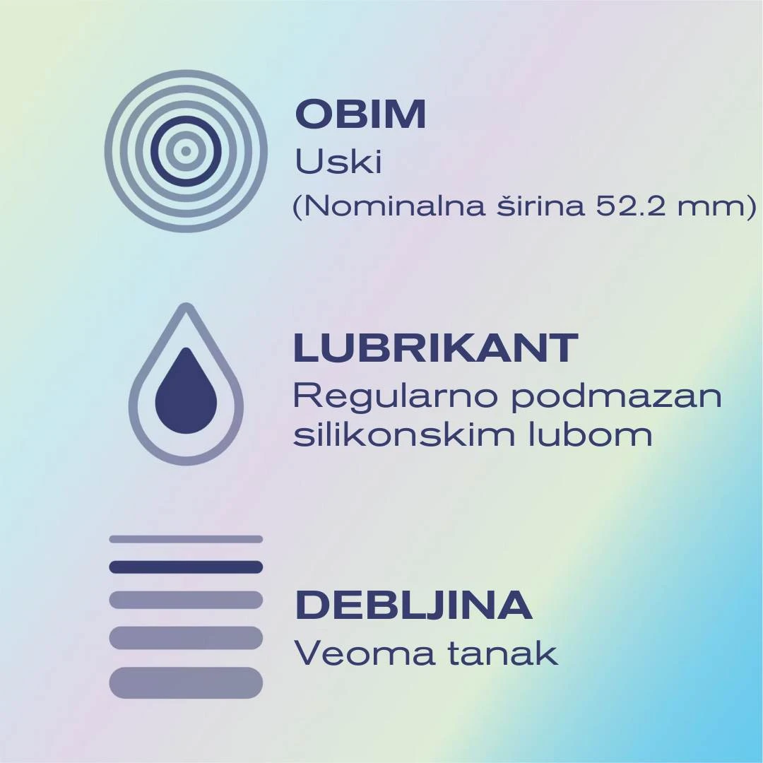 Durex® Kondomi Invisible SLIM 10 Kondoma, | eApoteka