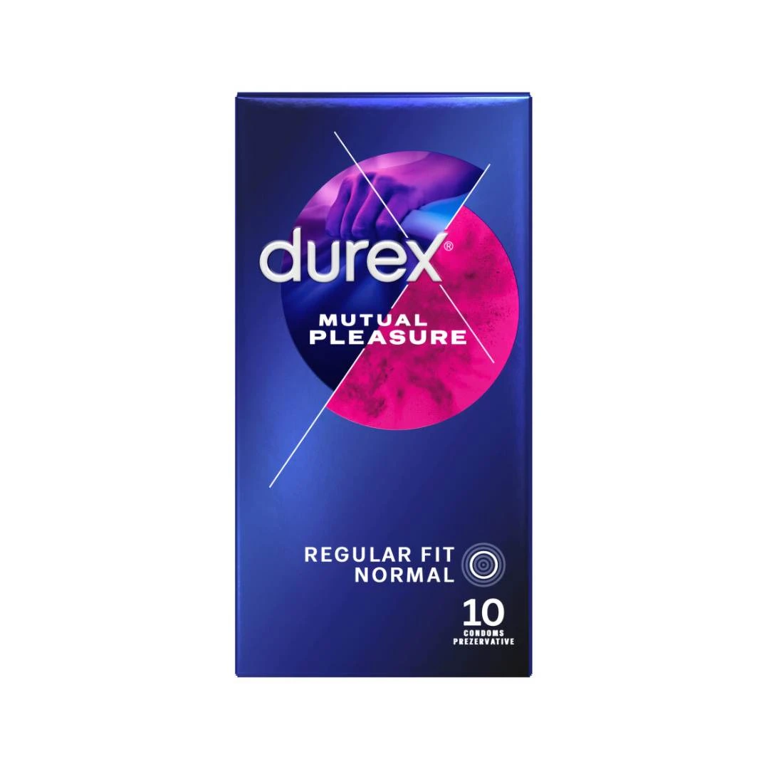 Durex® Kondomi MUTUAL PLEASURE 10 Kondoma sa Gelom za Odlaganje Vrhunca ...