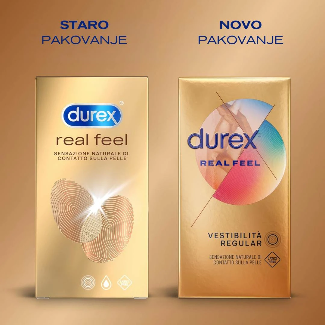 Durex® Kondomi REAL FEEL Bez Lateksa 10 Kondoma, | eApoteka