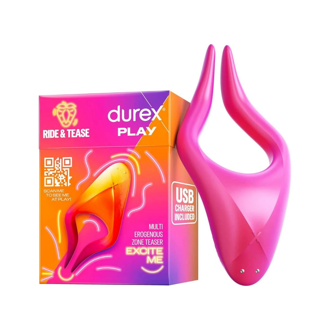 Durex® Play Ride and Tease Vibrator za Stimulaciju Erogenih Zona Unisex 1 Komad , | eApoteka