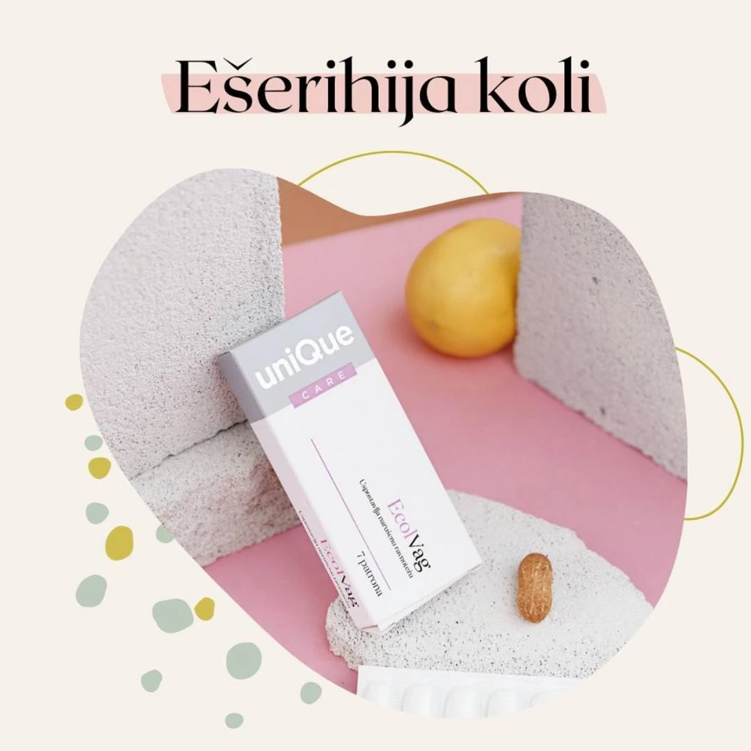 Unique EcolVag Vaginalete 7 Vagitorija, | eApoteka