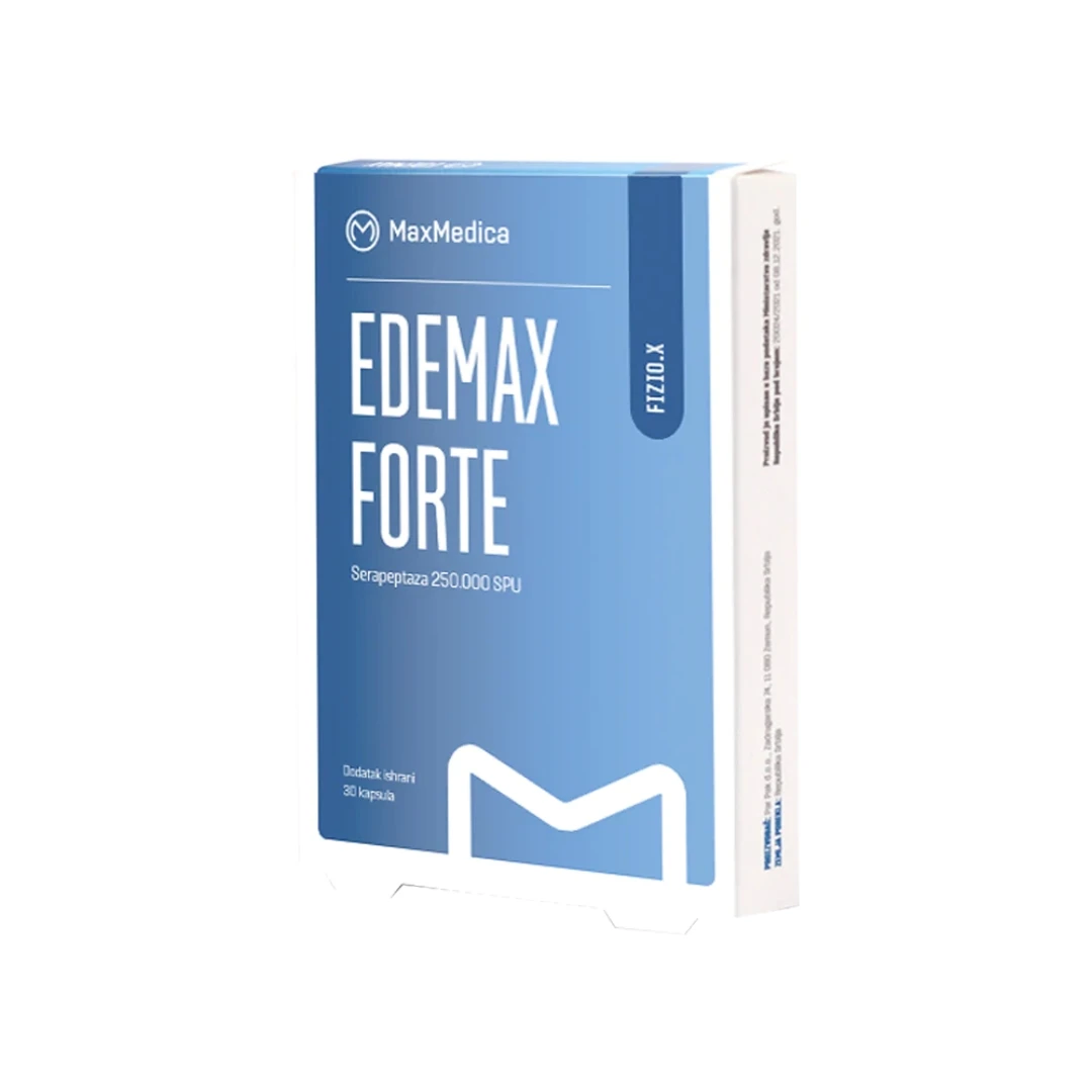 MaxMedica EDEMAX FORTE 30 Kapsula Serapeptaza , | eApoteka