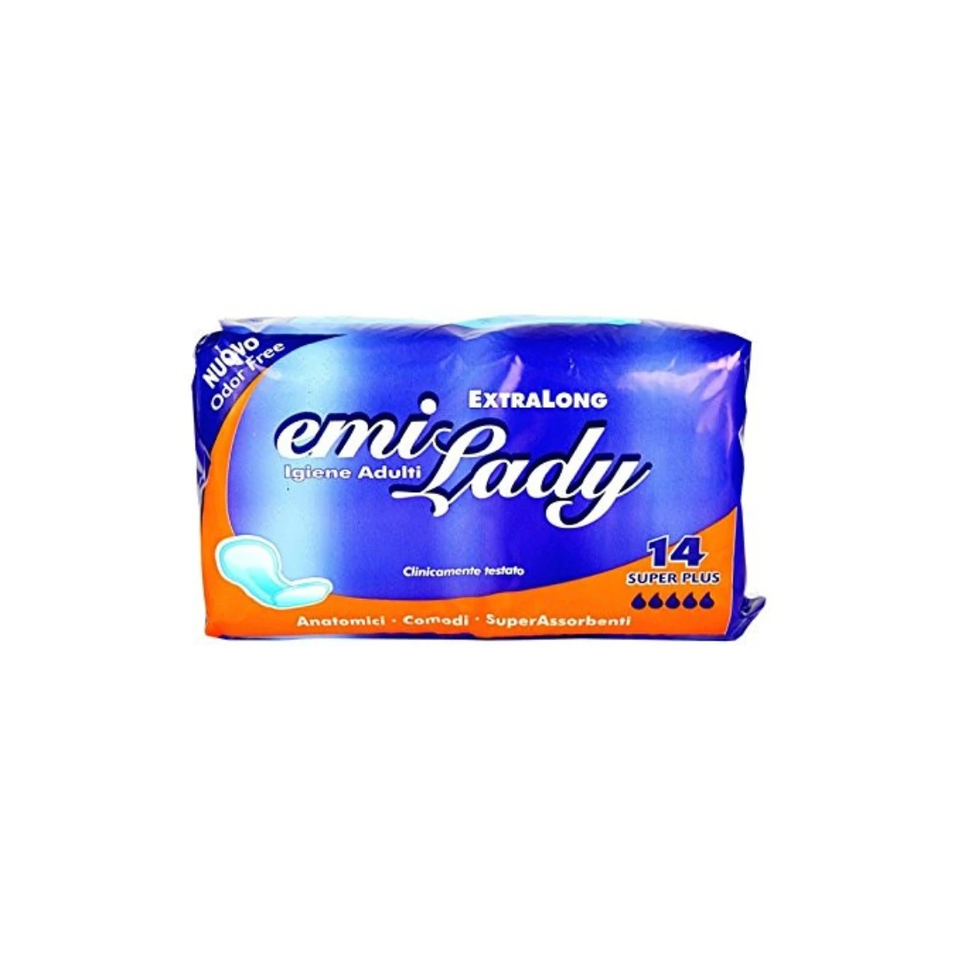 Emi Lady Extra Long Higijenski Ulošci Super Plus 14 Komada, | eApoteka