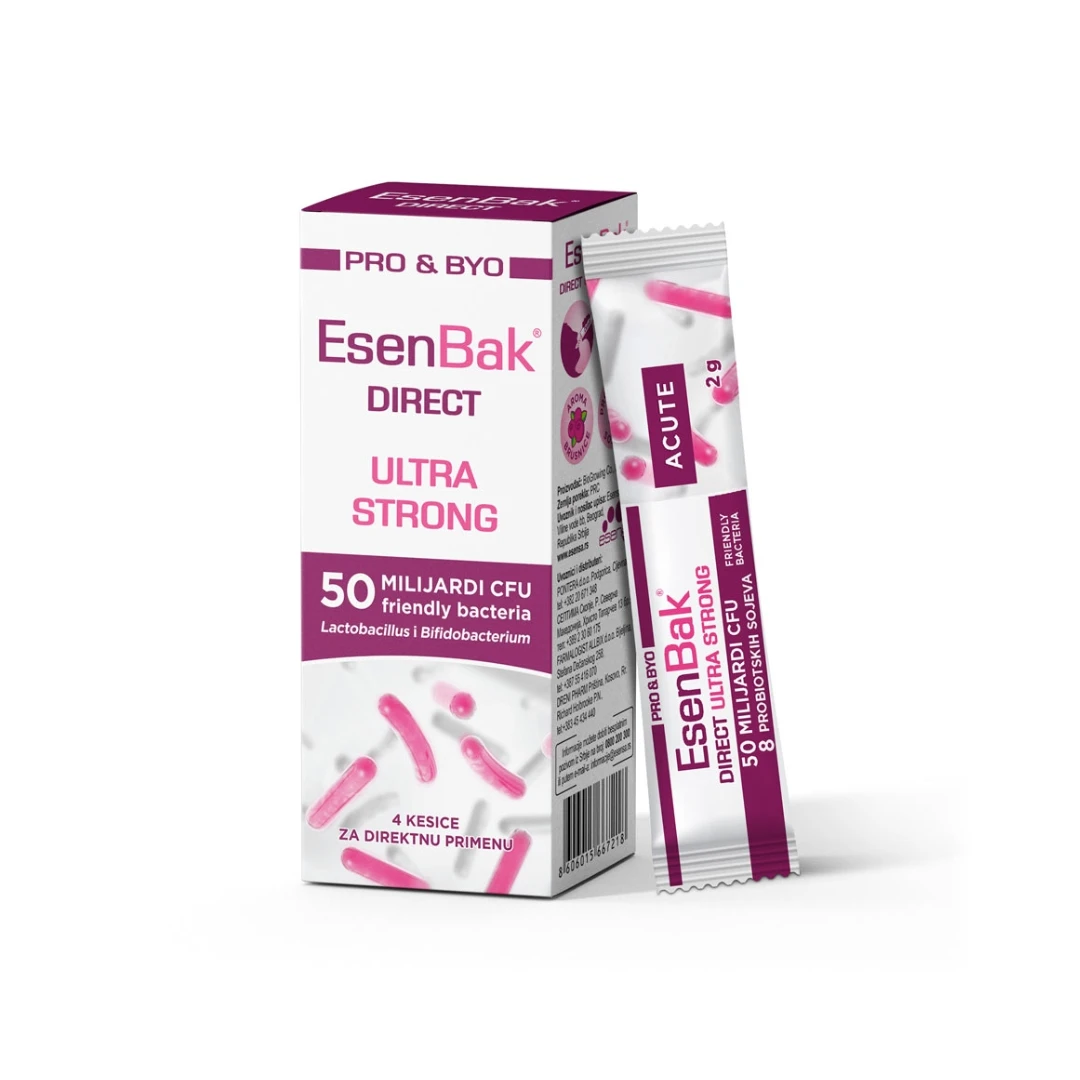 Essensa EsenBak® DIRECT ULTRA STRONG 4 Kesice, | eApoteka