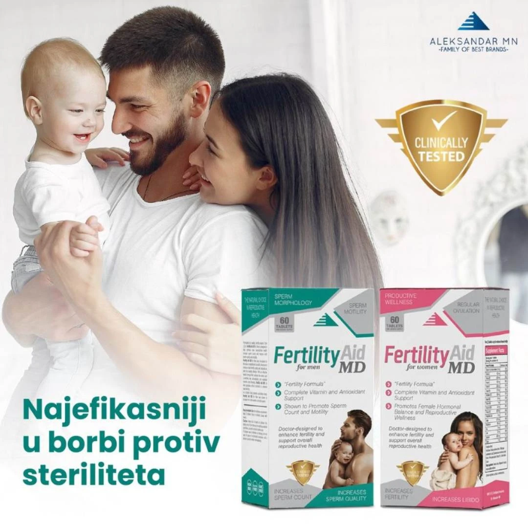 Fertility Aid MD za Žene 60 Tableta, | eApoteka