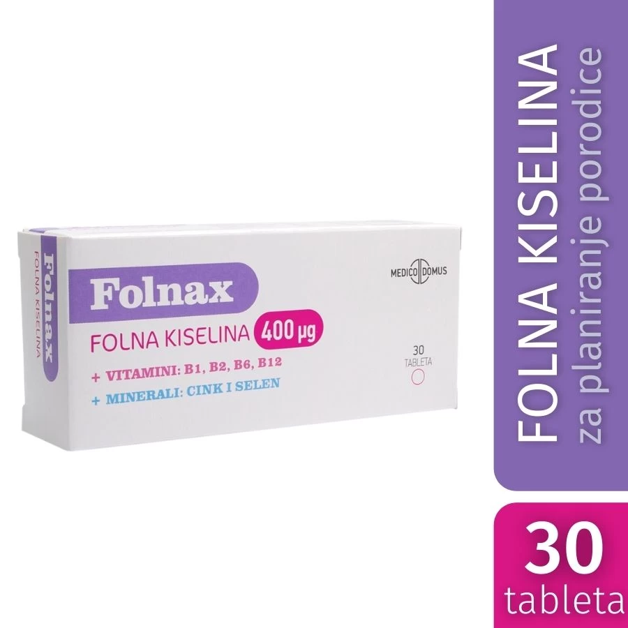 MEDICODOOMUS Folnax 30 Tableta, | eApoteka