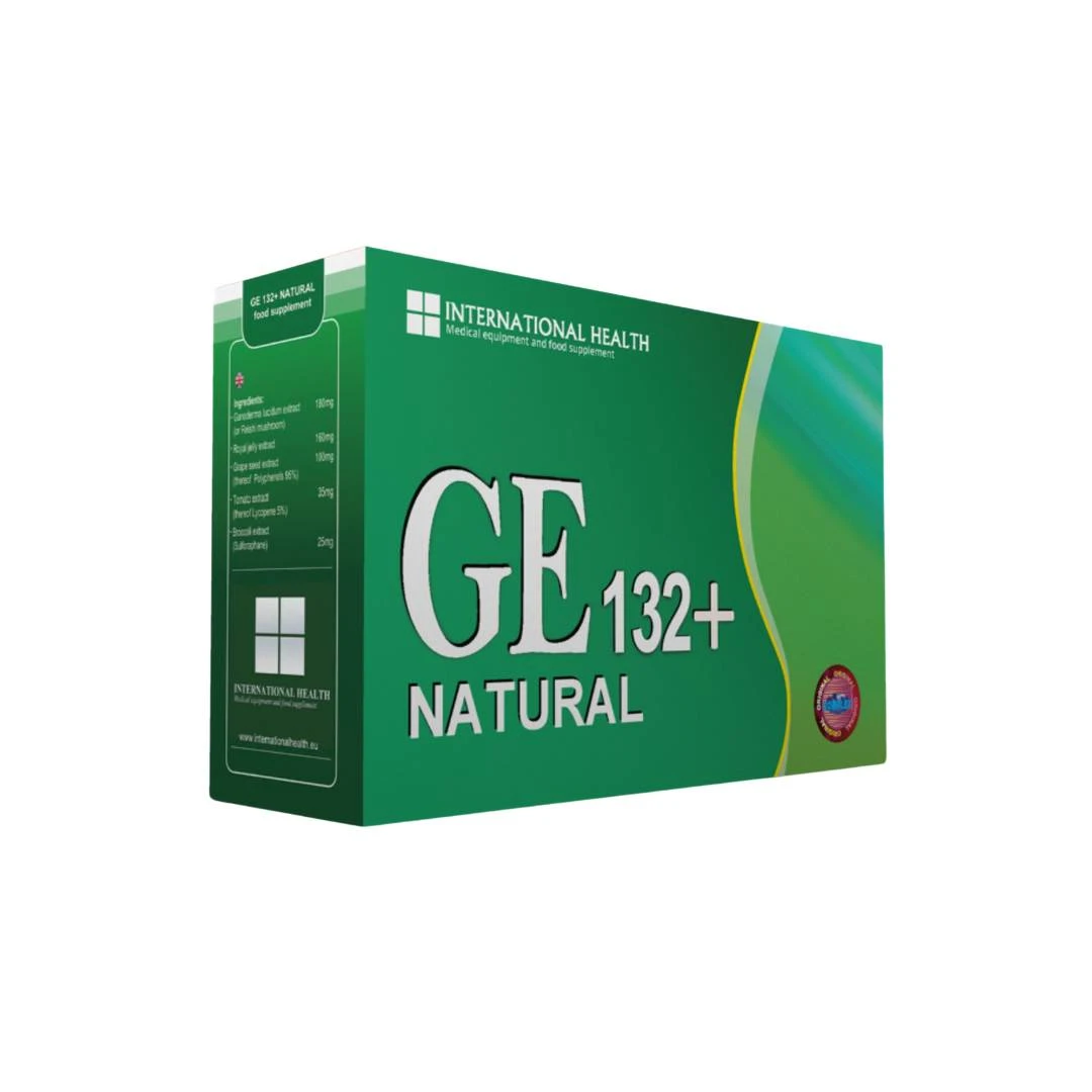 GE 132+ Natural 30 Kapsula sa Ekstraktom Reiši Pečurke , | eApoteka