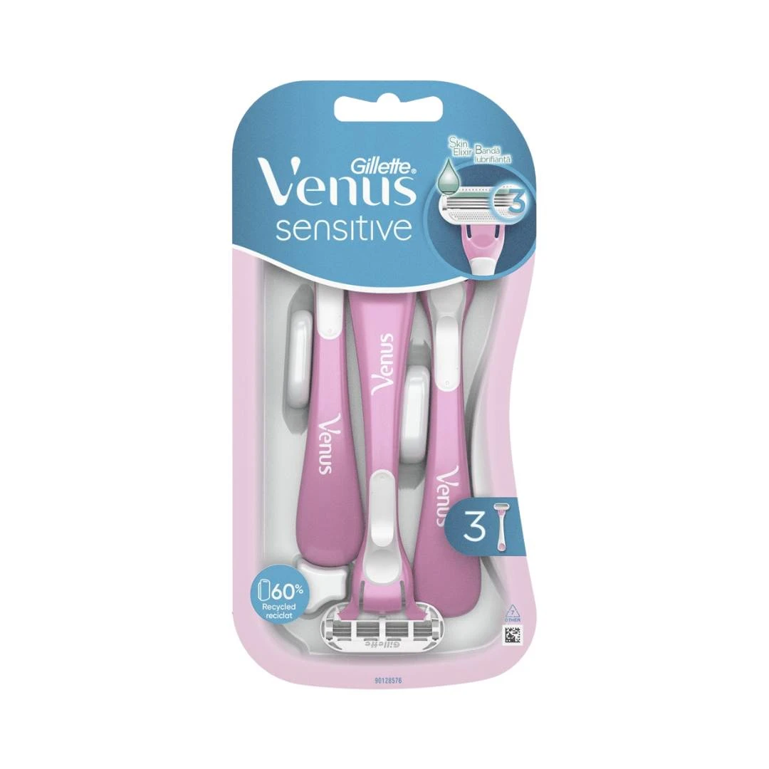 Gillette® Venus Jednokratni Brijač Sensitive 3 Brijača, | eApoteka