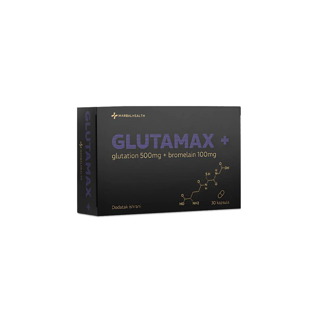 MARBALHEALTH GLUTAMAX Plus 30 Kapsula; Glutation; Bromelain, | eApoteka