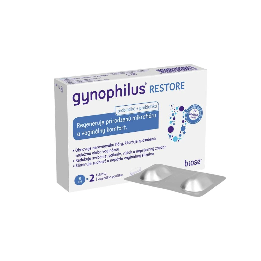 Gynophilus RESTORE 2 Vaginalne Tablete za Ravnotežu Vaginalne Flore ...