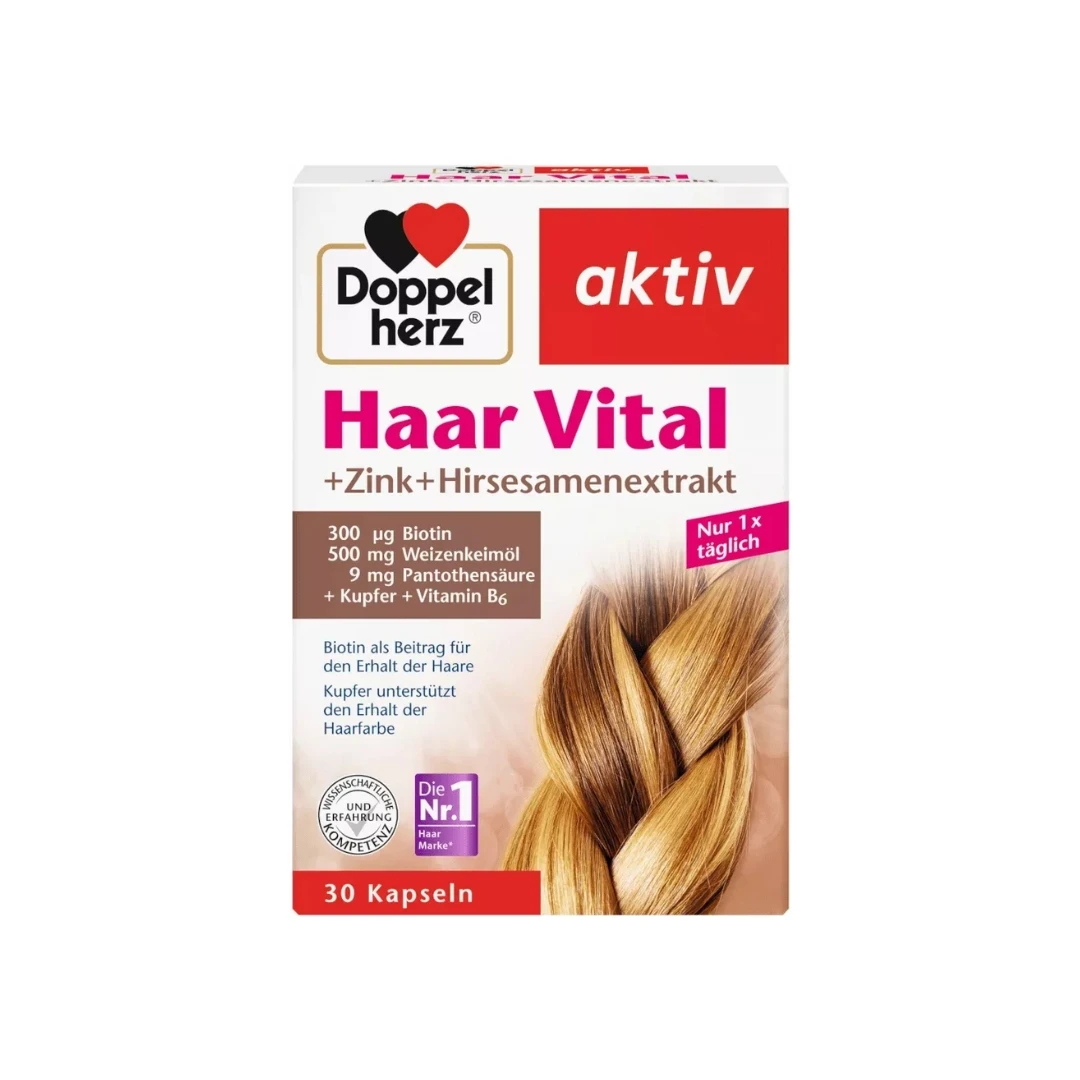 Doppelherz® Aktiv Haar Vital 30 Kapsula za Jaku i Zdravu Kosu, | eApoteka