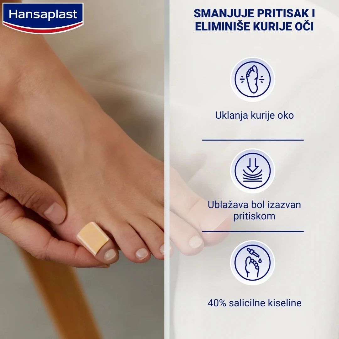 Hansaplast Flaster Protiv Kurijeg Oka 8 Flastera, | eApoteka