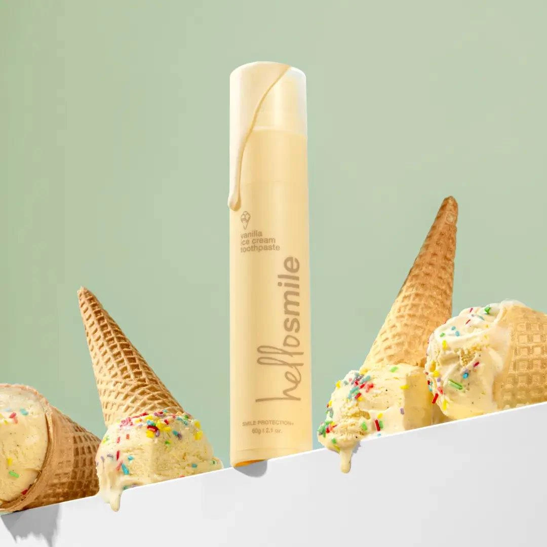 HelloSmile Pasta za Zube Sladoled od Vanile 60 mL, | eApoteka