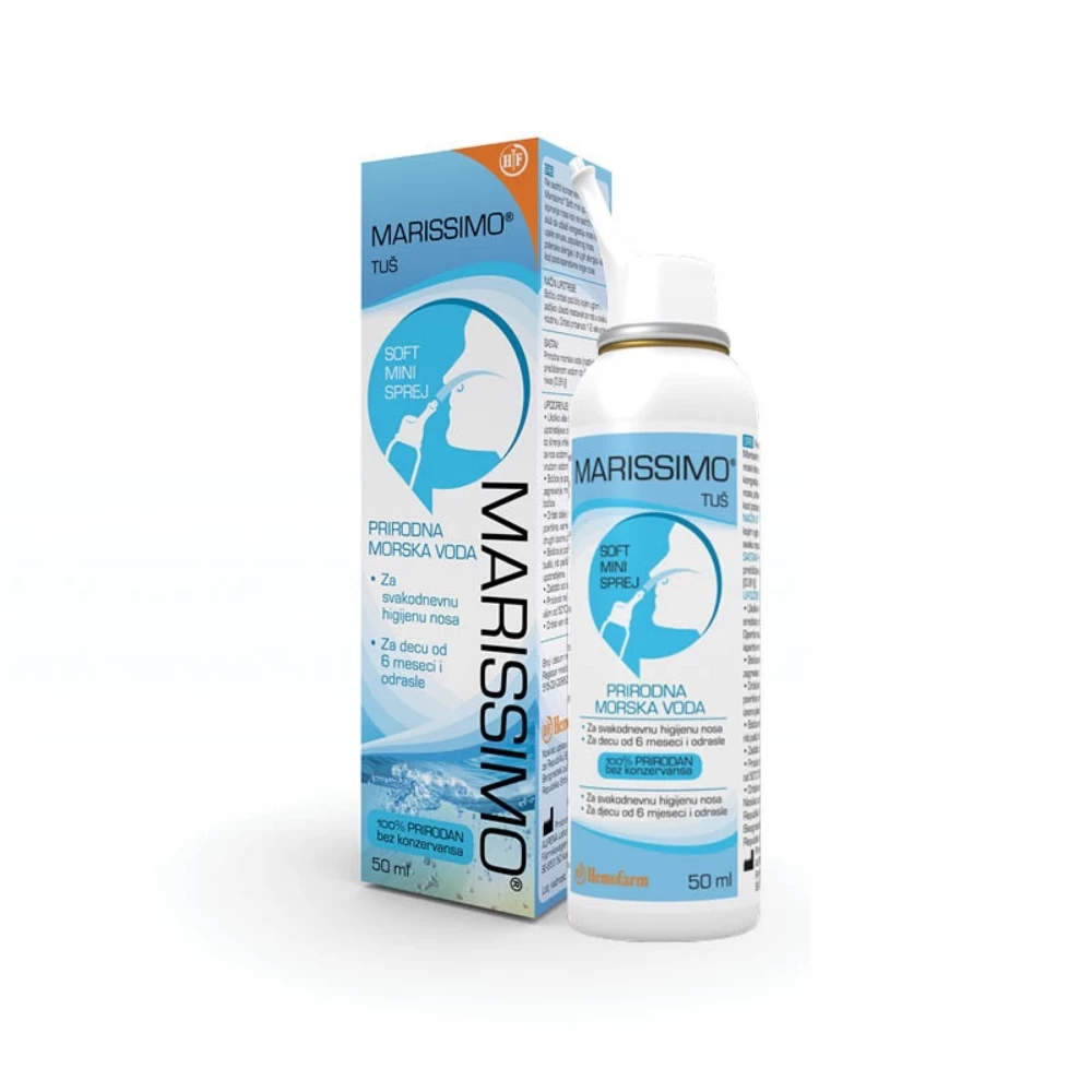 HEMOFARM Marissimo Soft Mini Sprej za Nos 50 mL, | eApoteka