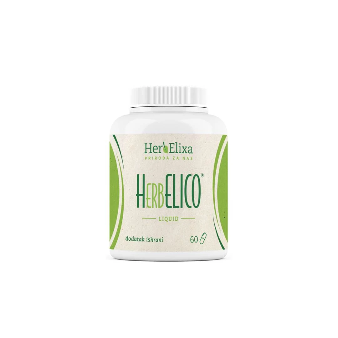 HerbELICO Liquid 60 Kapsula za Lečenje Heliko Bakterije, | eApoteka