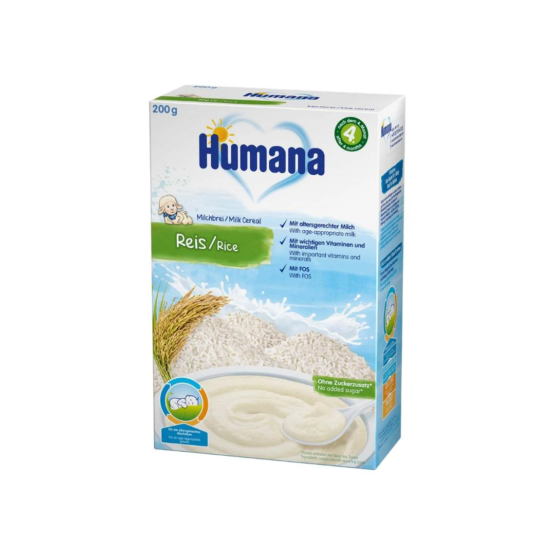 Humana Mlečna Kašica sa Pirinčem 200 g, | eApoteka