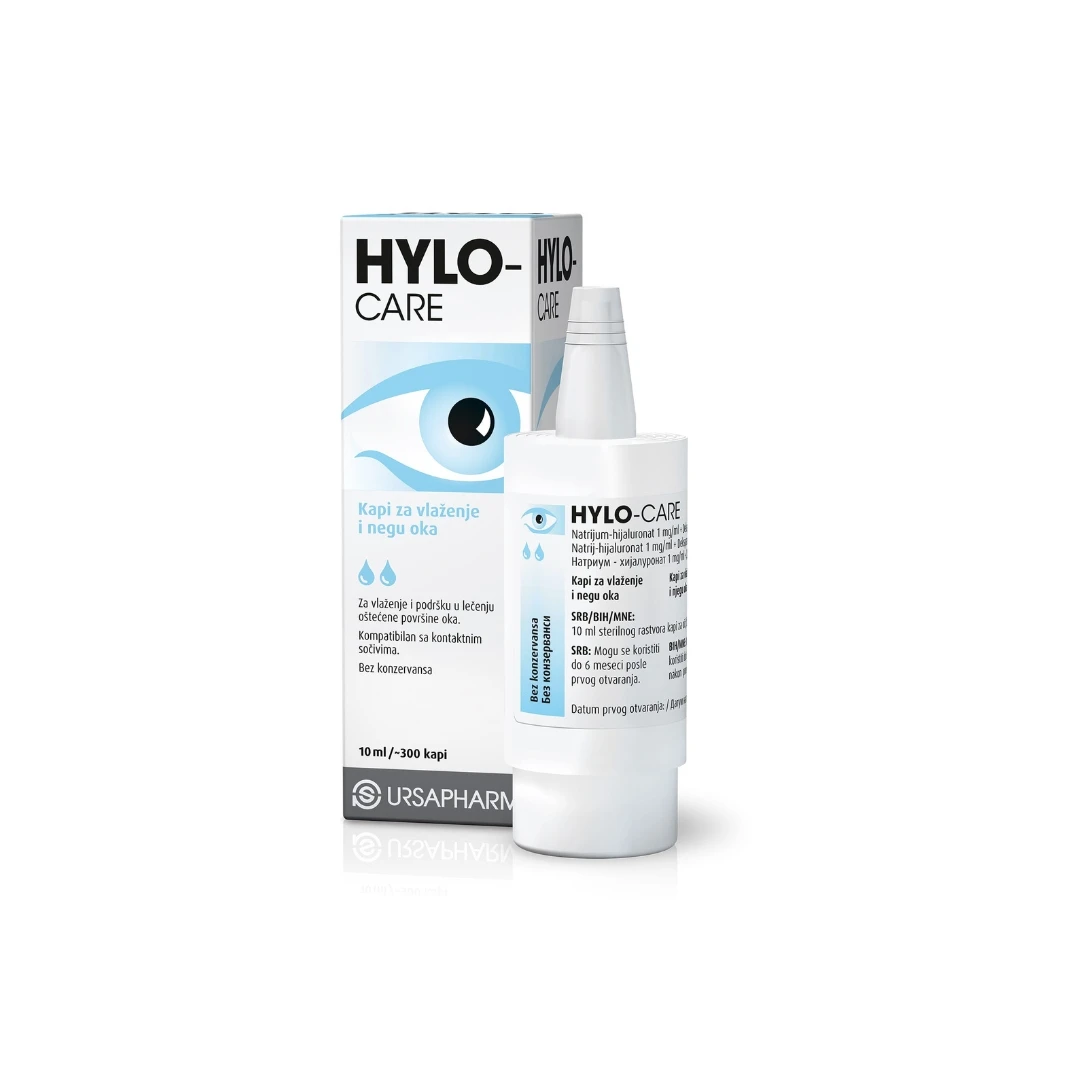 HYLO CARE® Kapi za Oči sa Pantenolom i Hijaluronom 10 mL, | eApoteka