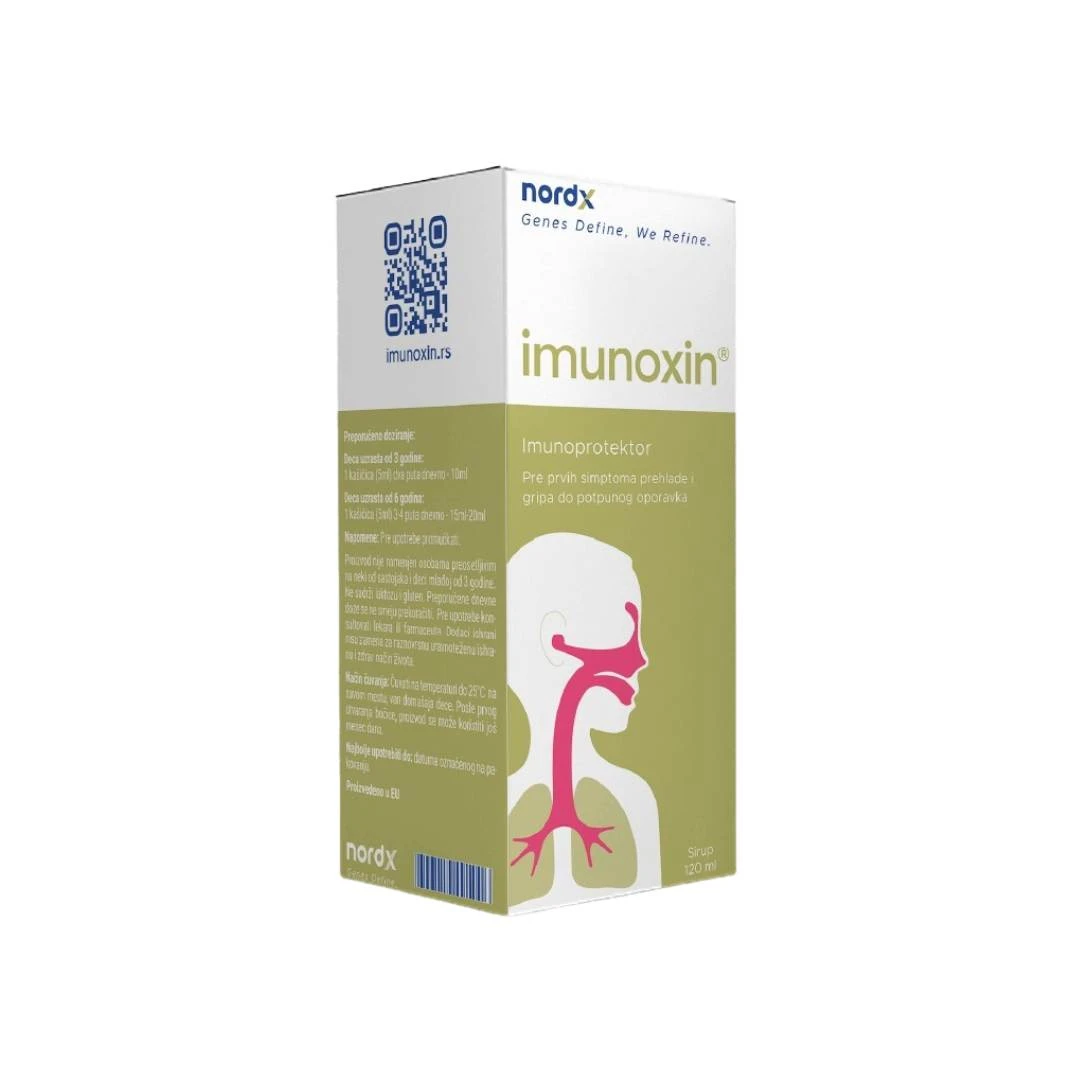 NORDx Imunoxin® Sirup za Decu sa Plodom Crne ZSove i Acerole za Jačanje Imuniteta Gornjih ...