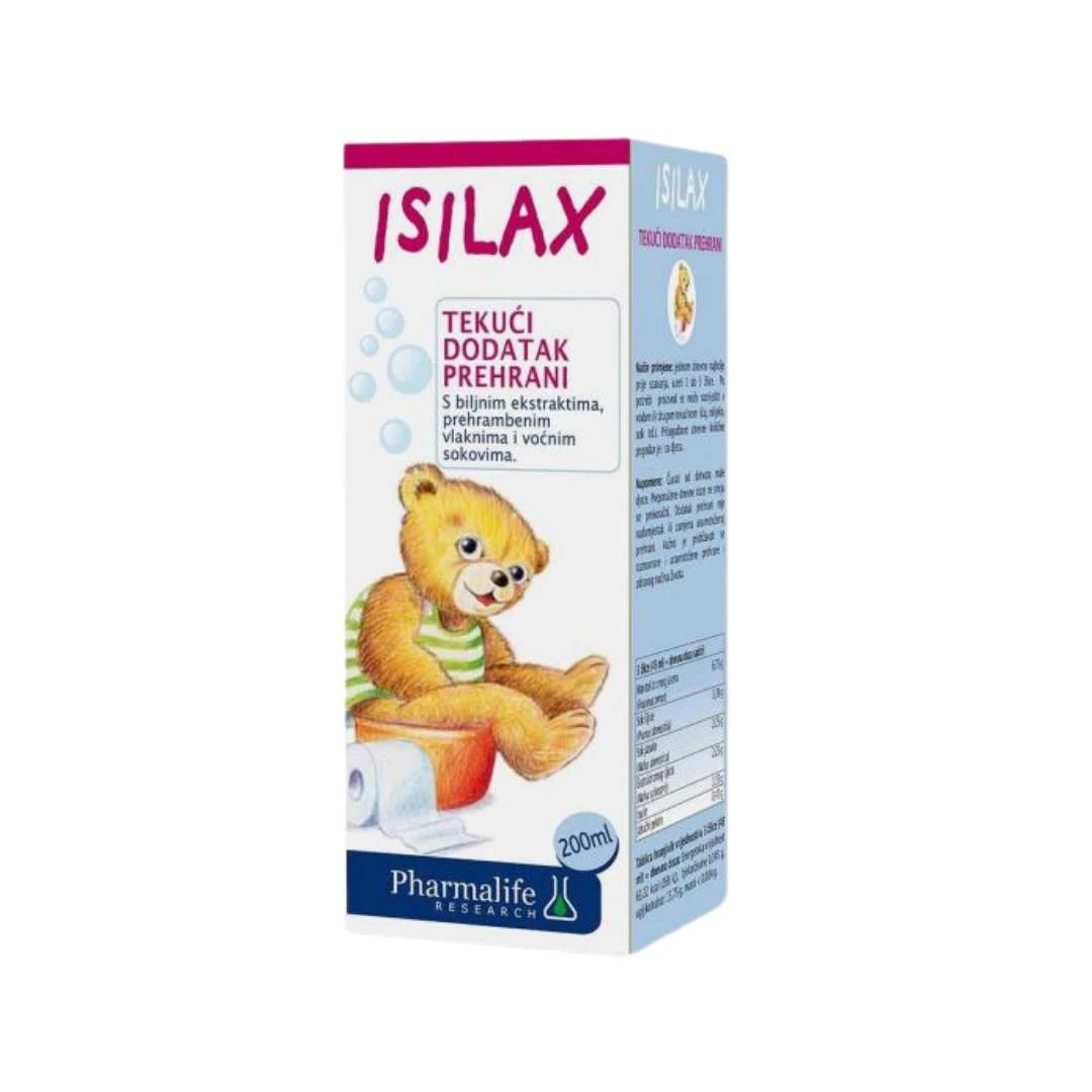 ISILAX Sirup 200 mL; Protiv Zatvora; za Lakše Pražnjenje Creva, | eApoteka