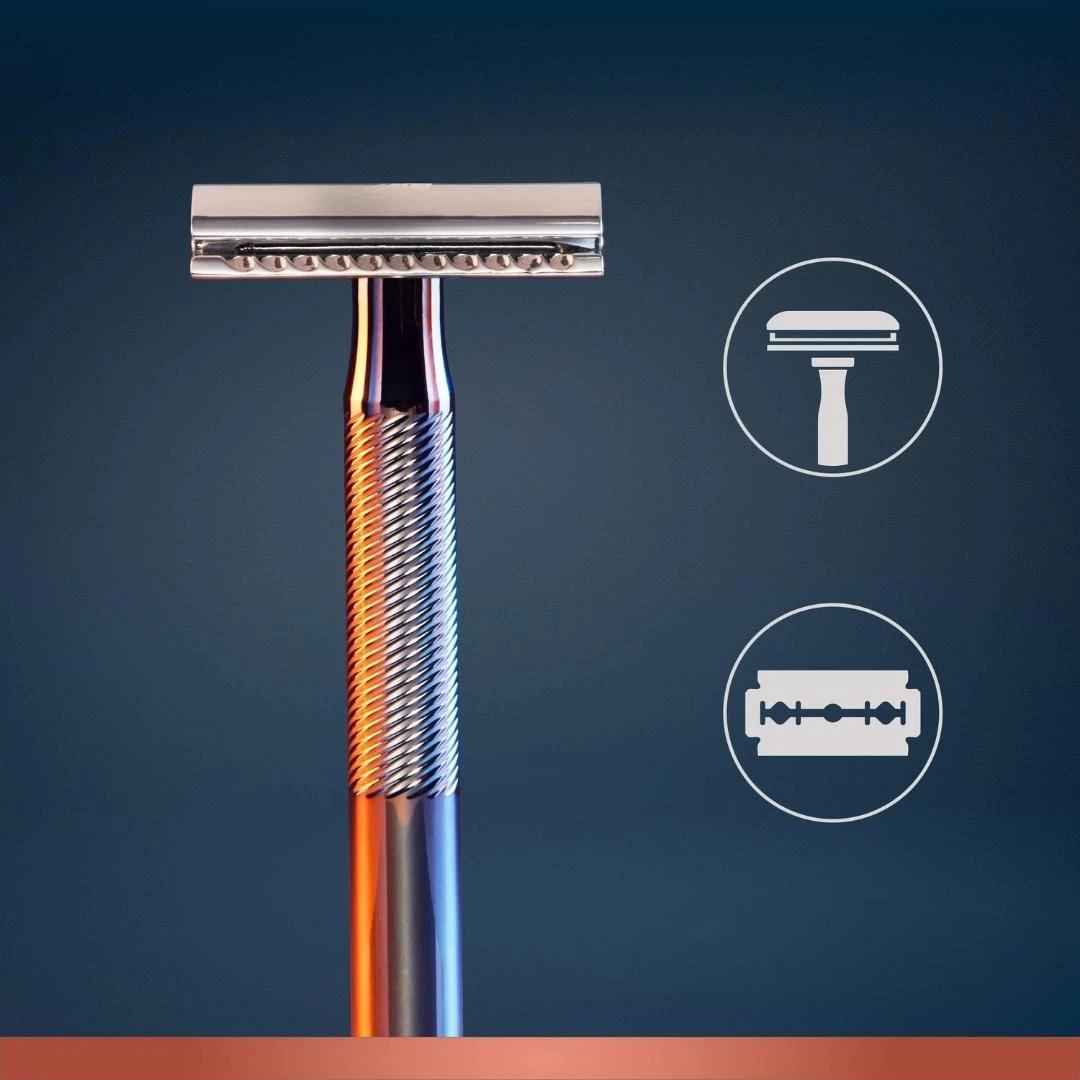 King C Gillette Metalni Brijač sa 5 Žileta, | eApoteka