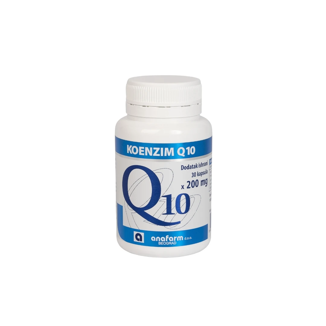 ANAFARM Koenzim Q10 200 mg 30 Kapsula, | eApoteka