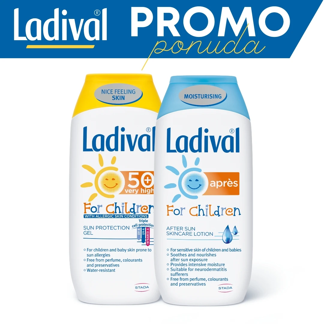 Ladival® PROMO Pakovanje za Decu za Sunčanje i Posle Sunčanja, | eApoteka