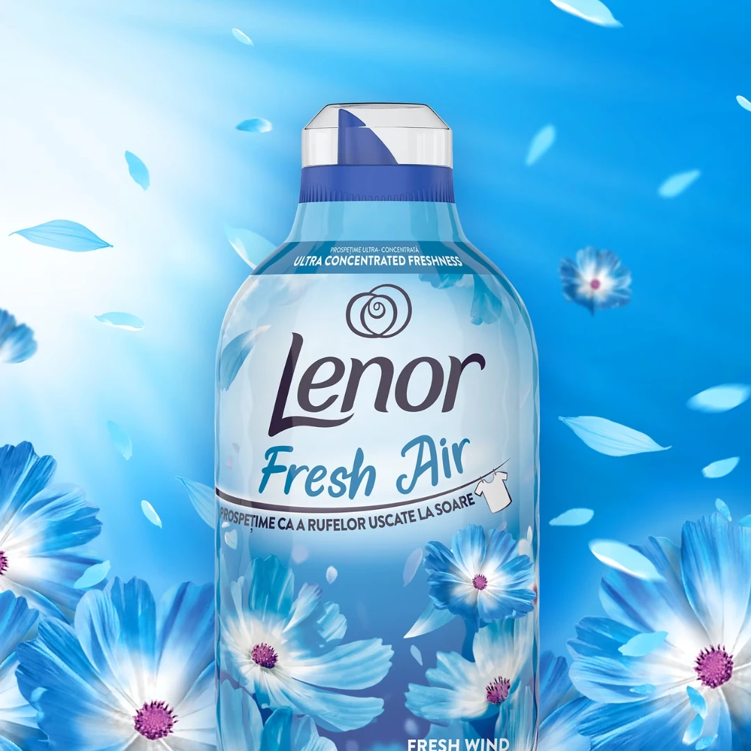 Lenor Koncentrovani Omekšivač za Veš Fresh Air WIND Plavi 55 Pranja ...