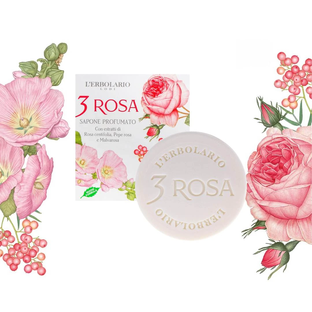 LERBOLARIO Sapun za Ruke i Telo 3 Rosa 100 g, | eApoteka