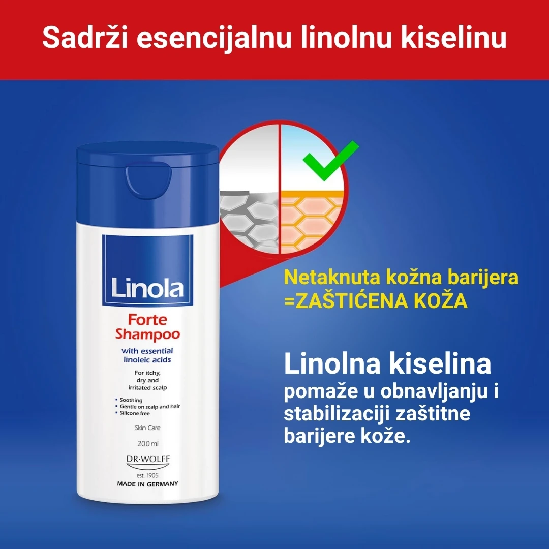 Linola® Forte Šampon 200 mL, | eApoteka