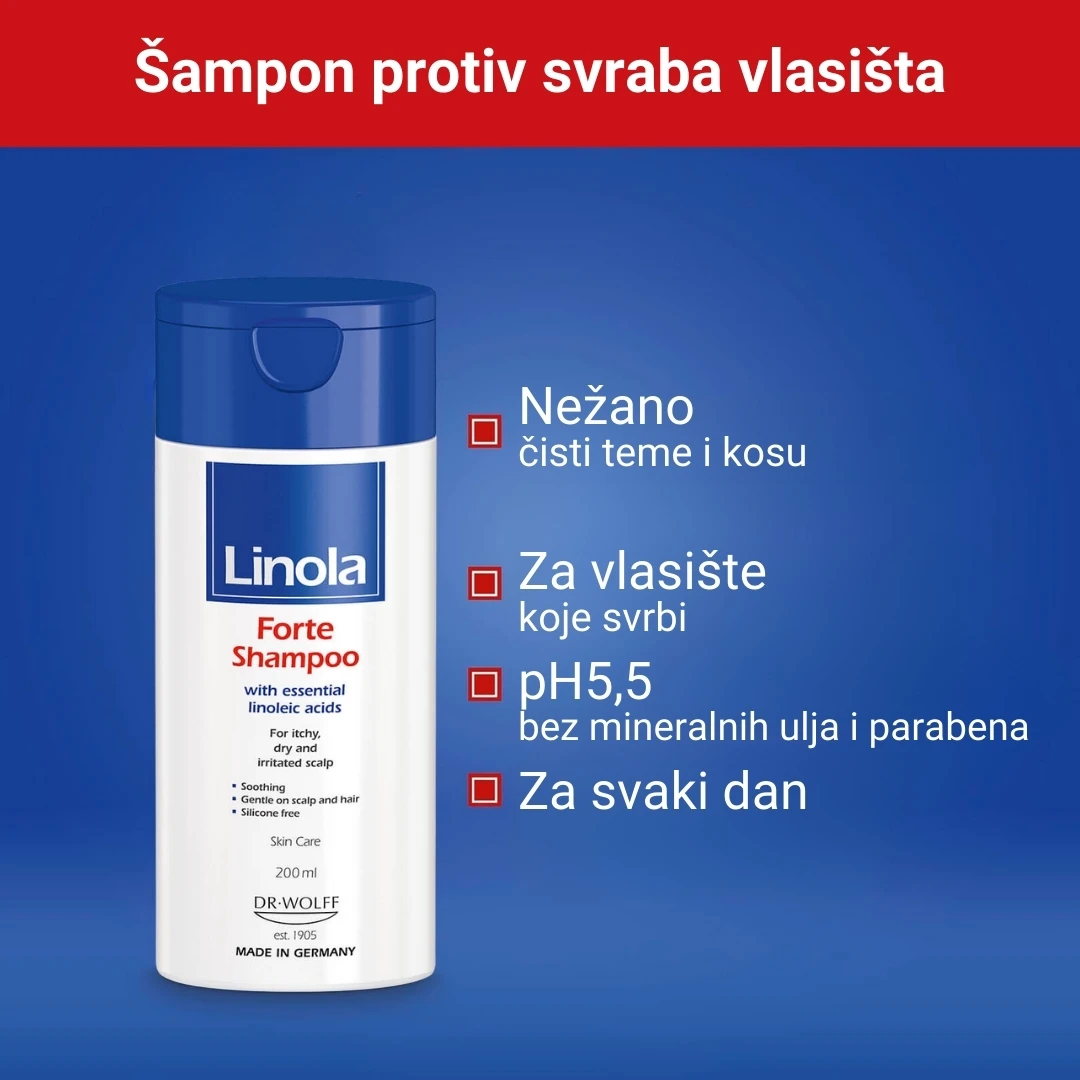 Linola® Forte Šampon 200 mL, | eApoteka