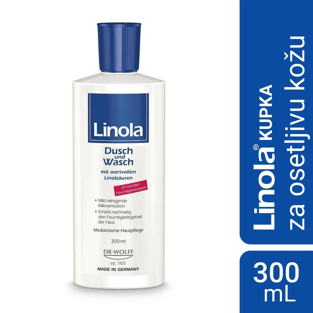 Linola® Gel za Tuširanje i Pranje 300 mL; Neurodermatitis; Suva Koža ...