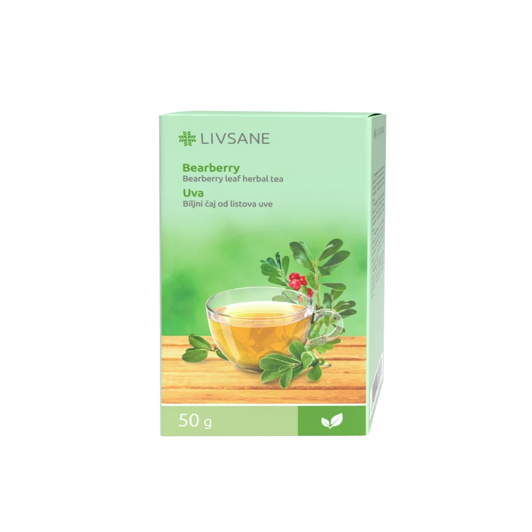 LIVSANE Čaj Uva List 50g za Urinarne Infekcije, | eApoteka
