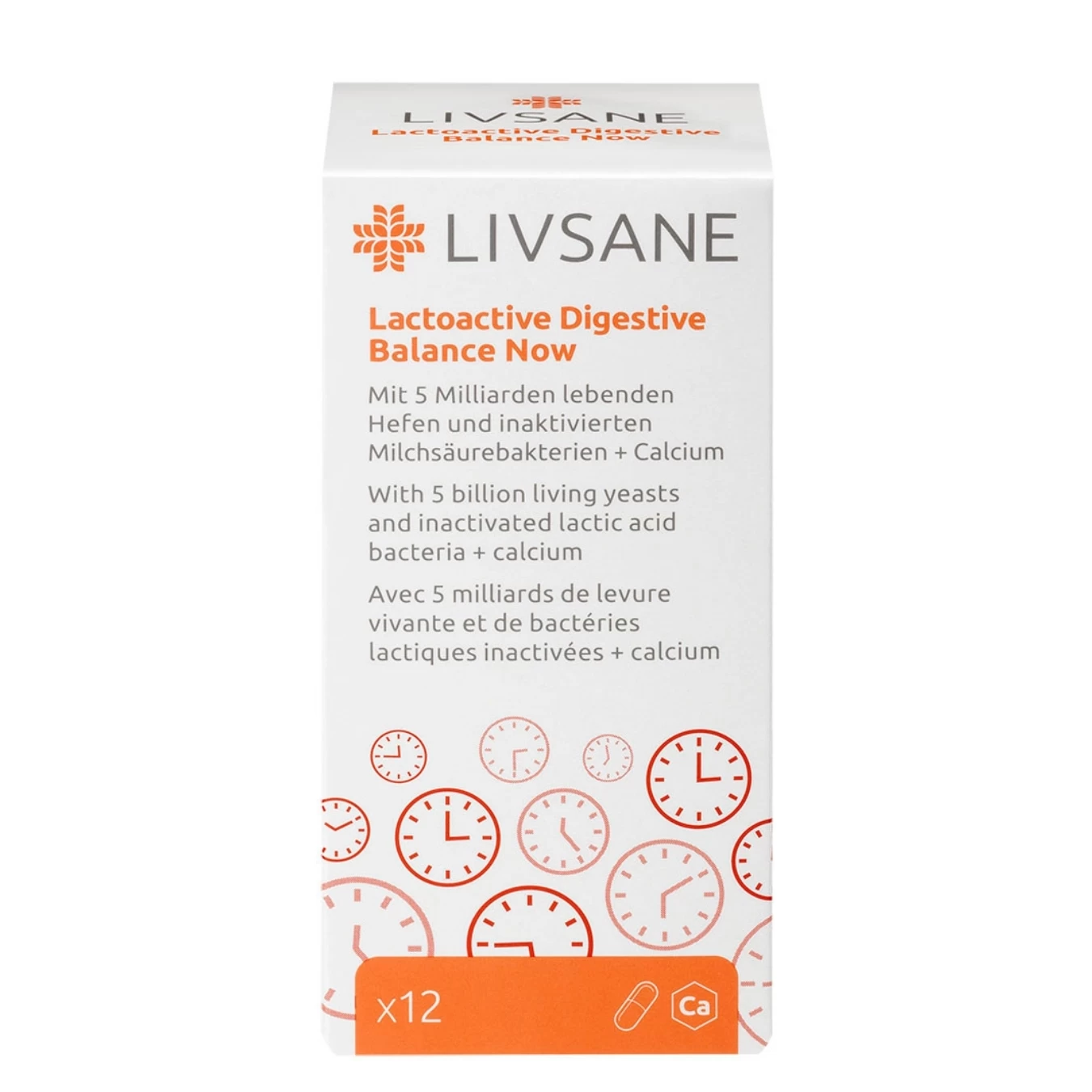 LIVSANE Lactoactive Digestive Balance Now 12 Kapsula, | eApoteka