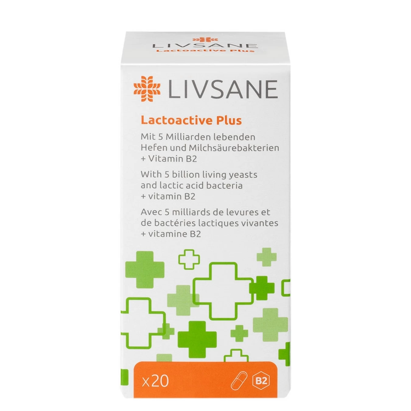 LIVSANE Lactoactive Plus 20 Kapsula , | eApoteka