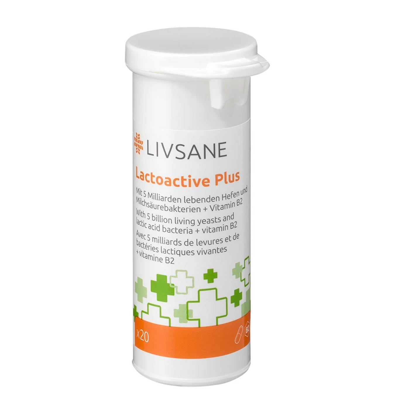 LIVSANE Lactoactive Plus 20 Kapsula , | eApoteka