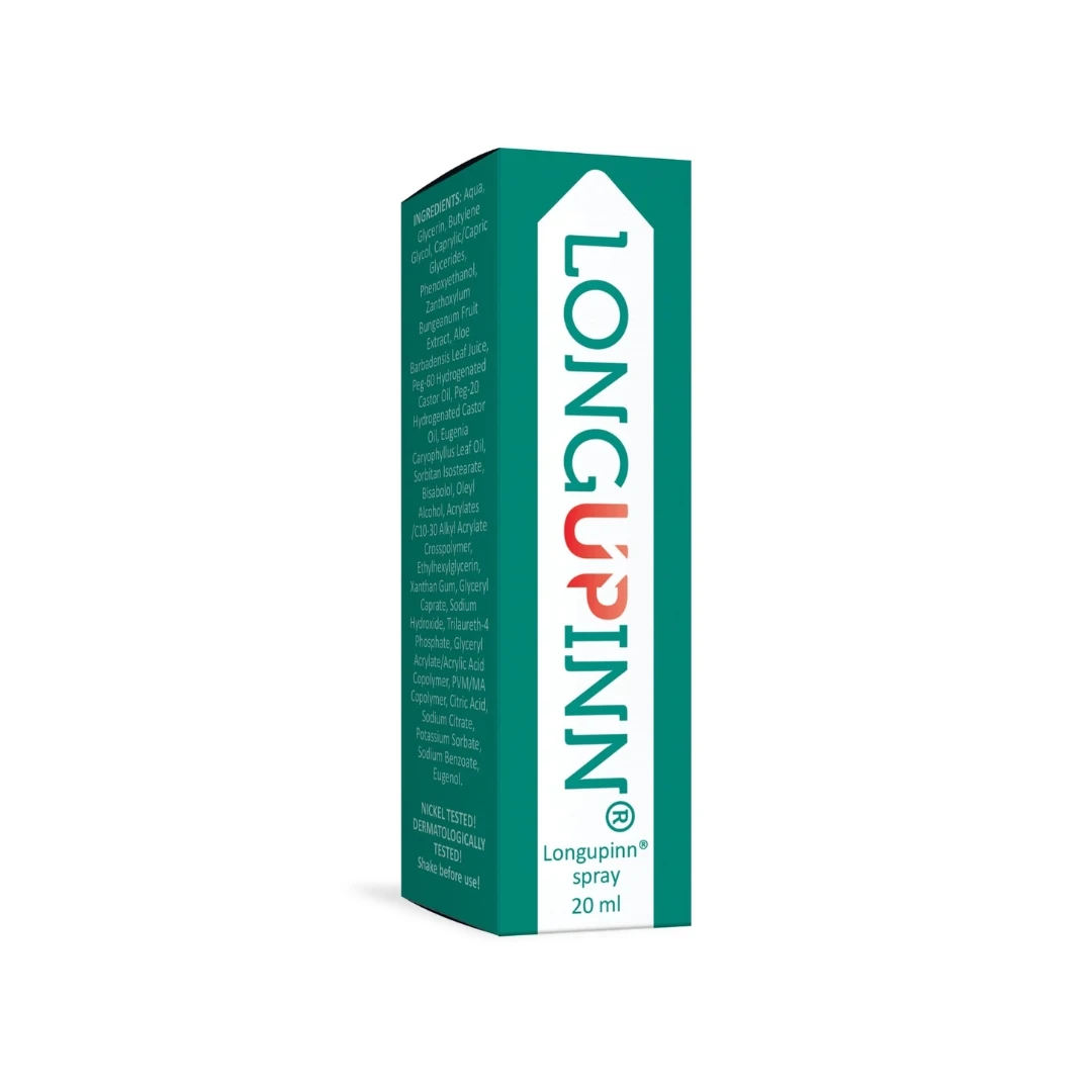 INNventa LONGUPINN® Sprej za Odlaganje Ejakulacije 20 mL, | eApoteka