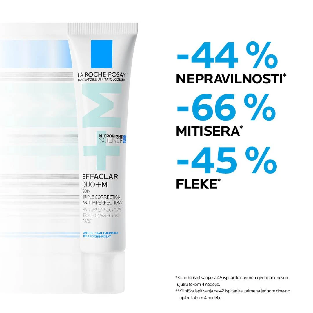 La Roche-Posay PROMO EFFACLAR DUO+M Krema 40 mL i EFFACLAR Gel za ...