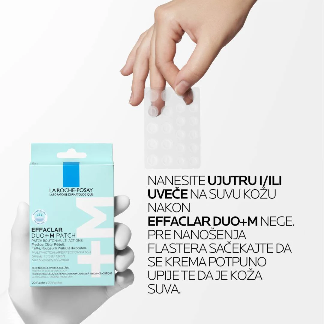 LRP EFFACLAR DUO+M Flasteri 22 Komada, | eApoteka
