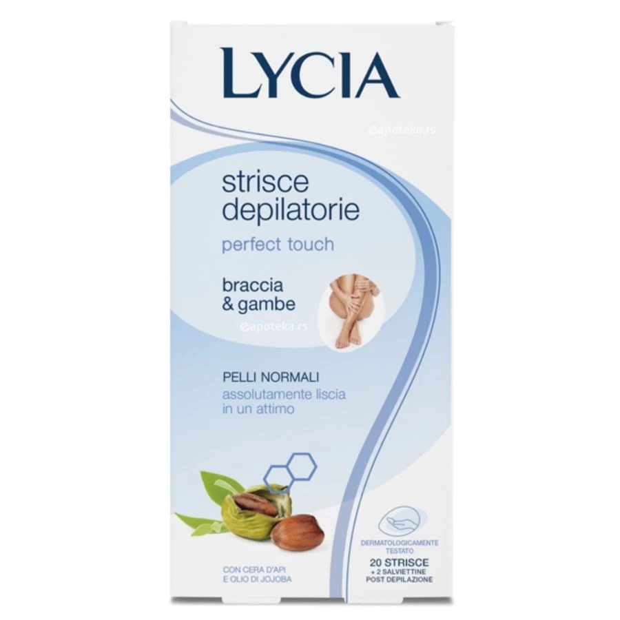 LYCIA Trake za Depilaciju Ruku i Nogu Savršen Dodir 20 Traka, | eApoteka