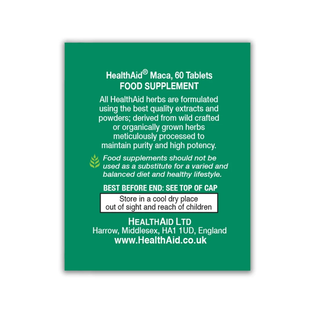 HealthAid Maca 500 mg 60 Tableta, | eApoteka