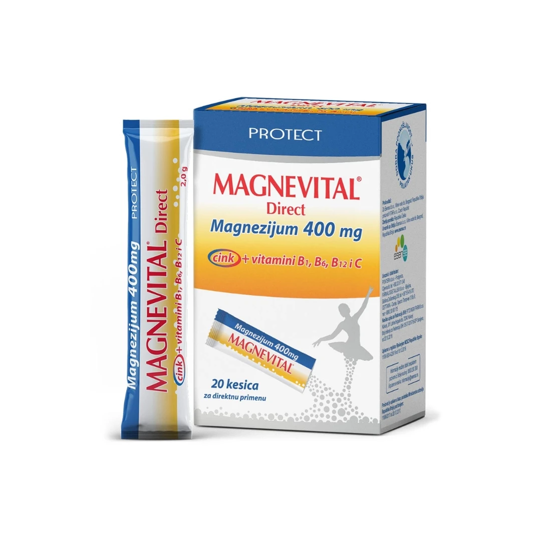 PROTECT MAGNEVITAL® Direct 20 Kesica sa Magnezijumom, | eApoteka