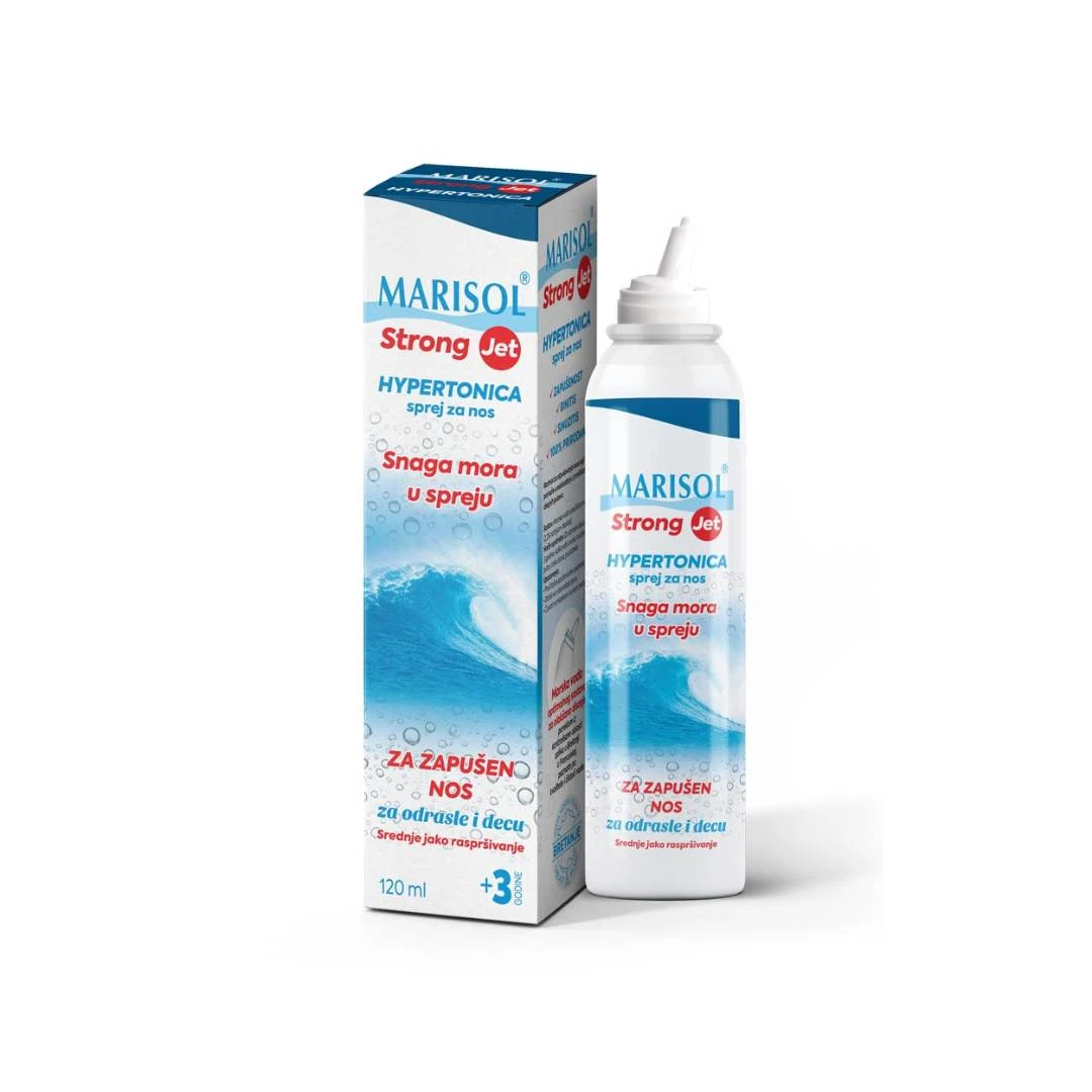 MARISOL® Strong Jet Hypertonica Sprej Rastvor za Nos 120 mL, | eApoteka