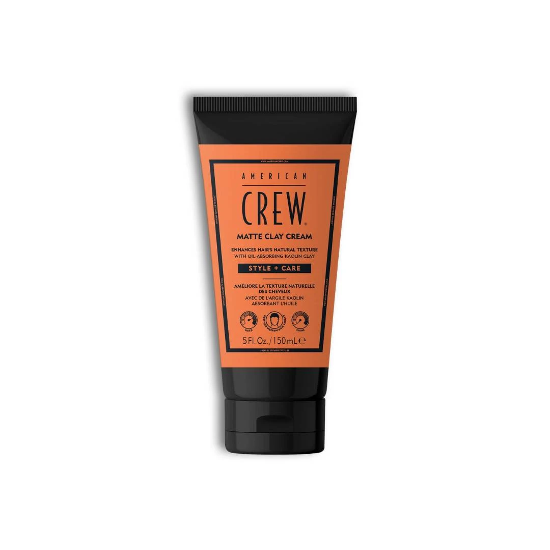 American CREW MATTE CLAY CREAM Krema za Srednje Učvršćivanje i Mat ...