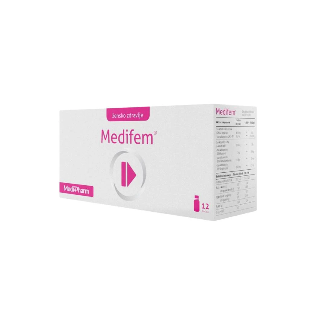 Medifem® Oralni Rastvor za Ublažavanje Menopauzalnih Tegoba 12 Bočica ...