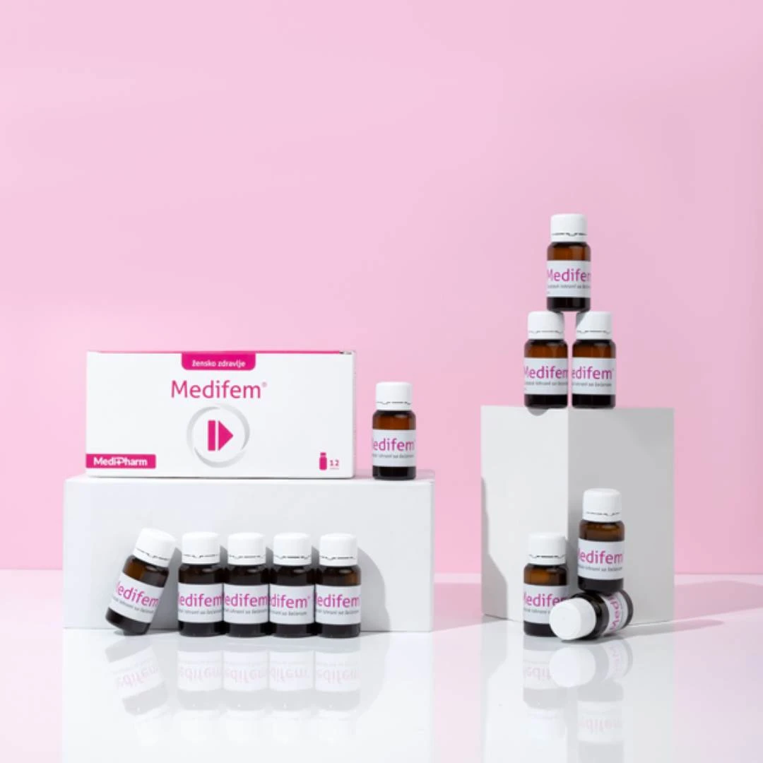 Medifem® Oralni Rastvor za Ublažavanje Menopauzalnih Tegoba 12 Bočica ...