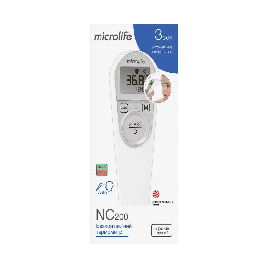Microlife® Beskontaktni Automatski Toplomer Infracrveni Termometar NC ...