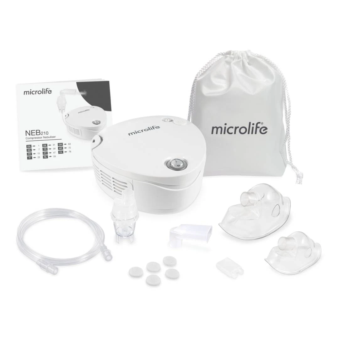 Microlife® Kompresorski Nebulizator Inhalator za Celu Porodicu NEB 210 ...